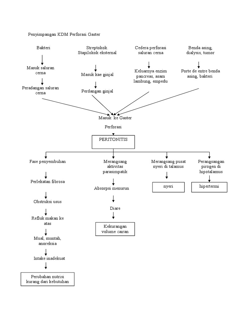 Pathway Perforasi Gaster
