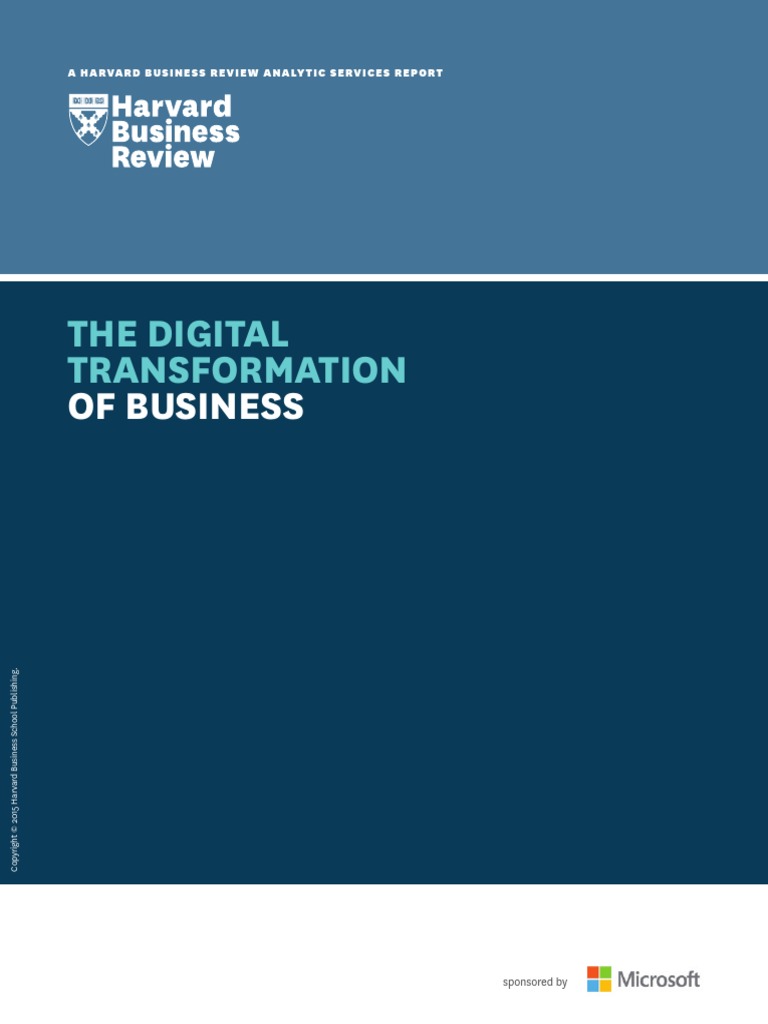 The Digital Transformation of Business | PDF | Cloud Computing | Big Data