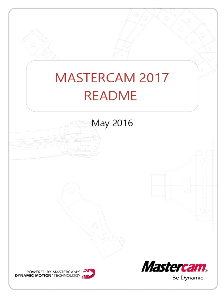 Mastercam 2017 Readme | PDF | Machine Tool | Application Programming ...
