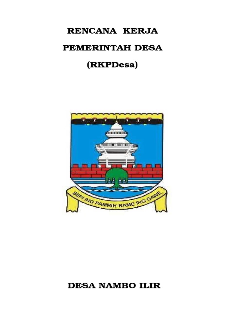 DOKUMEN RKPDes Word 2016 | PDF