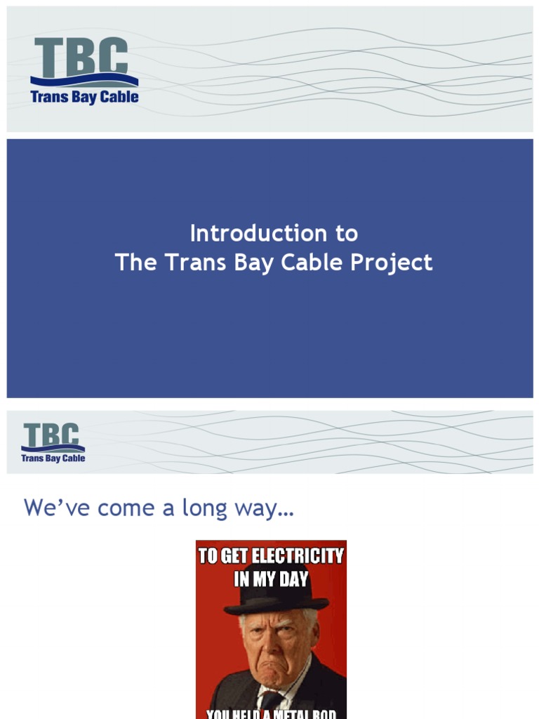 Trans Bay Cable | PDF | High Voltage Direct Current | Electrical Engineering