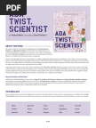 Ada Twist Activity Sheets | Balloon | Soft Drink