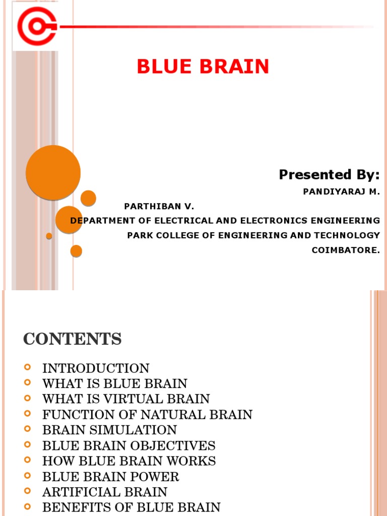 Understanding Blue Brain Technology | PDF | Supercomputer | Brain
