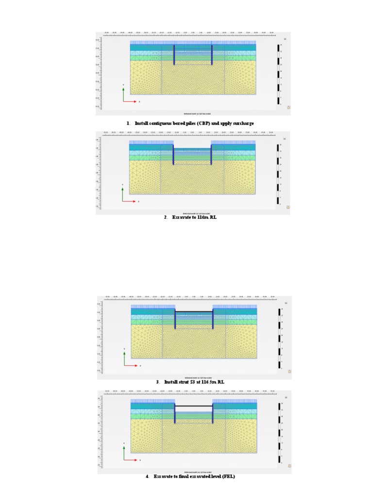 Install Contiguous Bored Piles (CBP) and Apply Surcharge | PDF