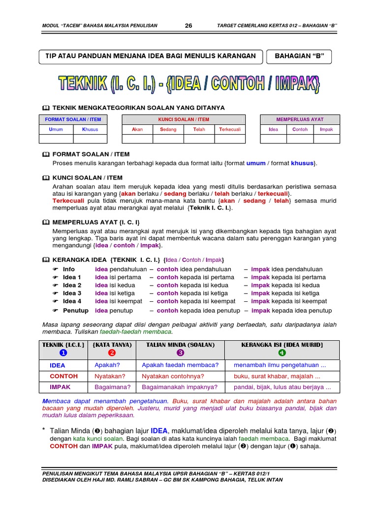 Tip Tip Menulis Karangan Pdf