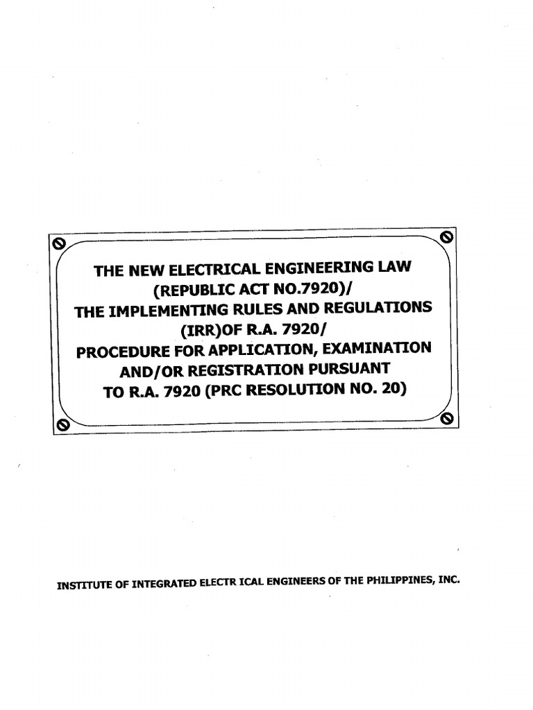 Ra 7920 PDF | PDF
