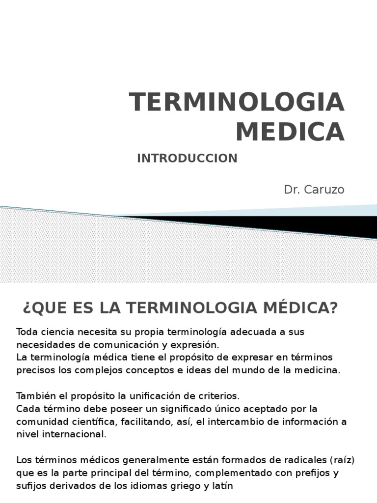 Terminologia Medica
