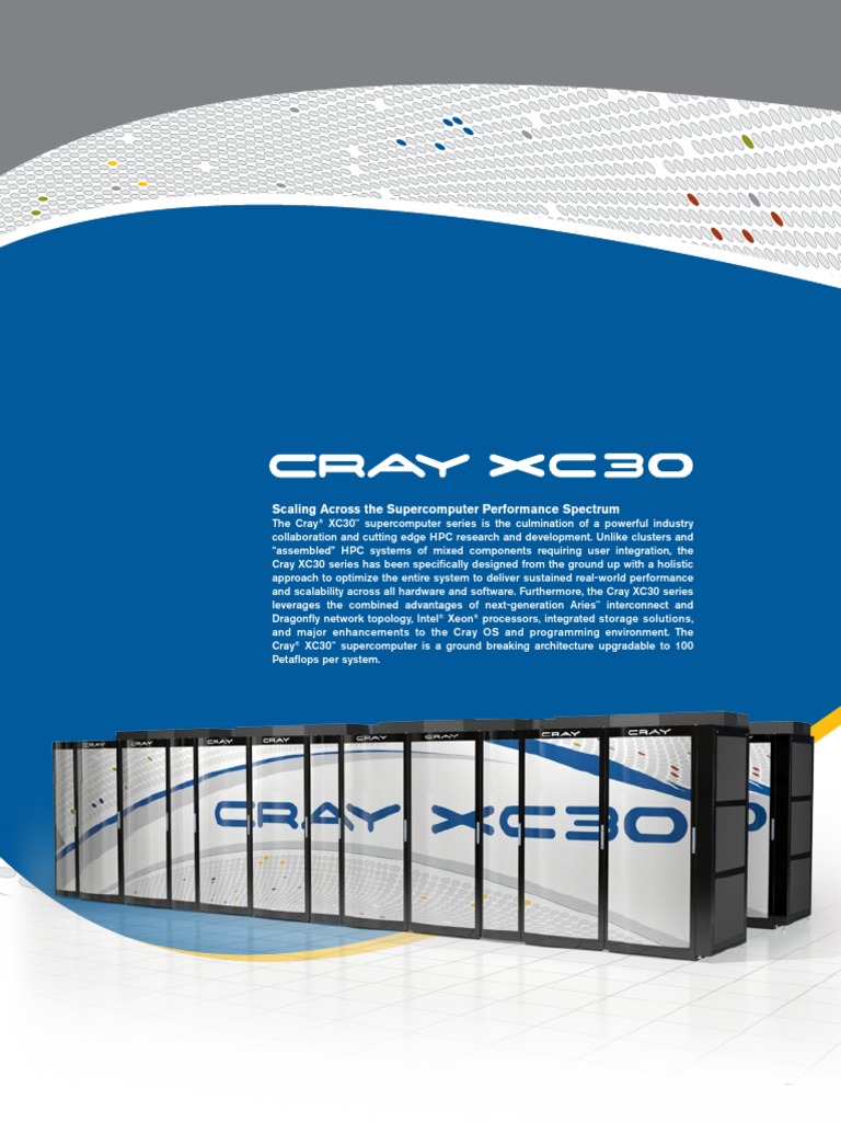 Cray XC 30 Brochure | PDF | Supercomputer | Scalability