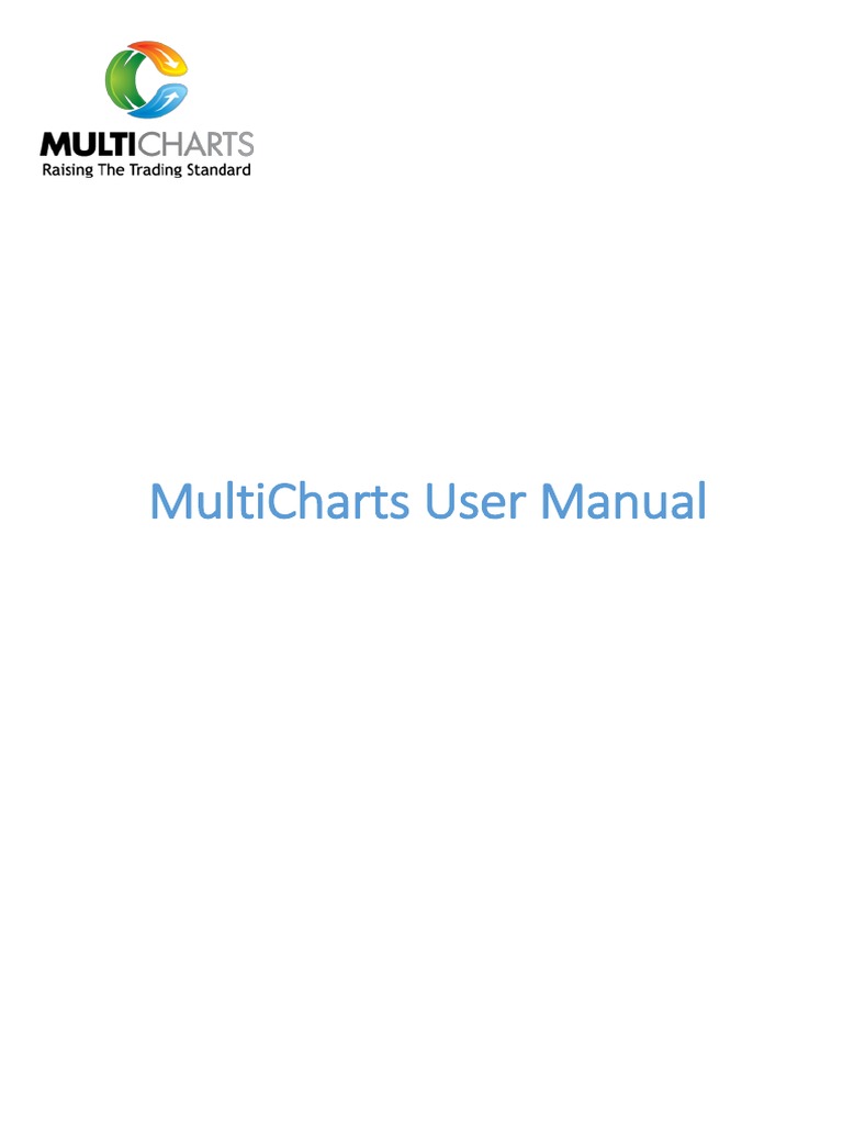 MultiCharts User Manual | PDF | Order (Exchange) | Areas Of Computer Science