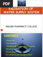 Purified Water System Validation Guide | PDF | Verification And ...