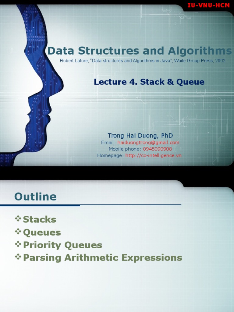 Stack & Queue | PDF | Queue (Abstract Data Type) | Notation