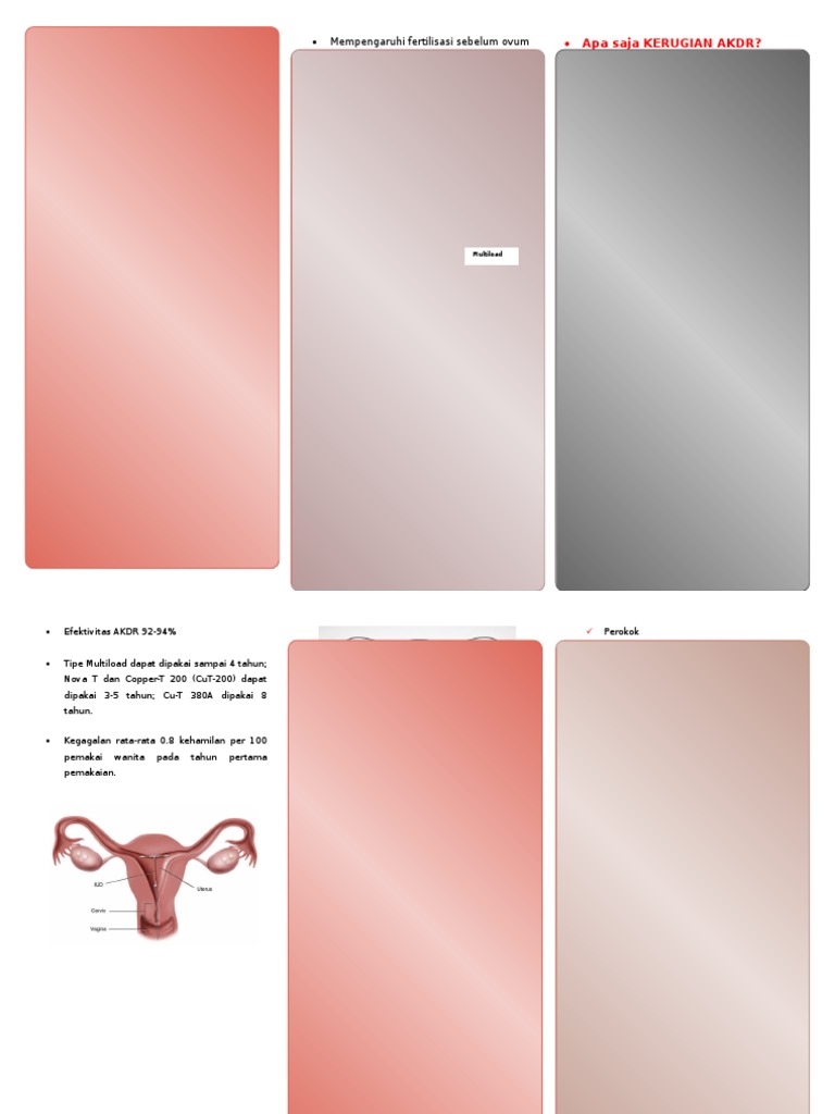 Akdr Leaflet | PDF | Kesehatan Holistik