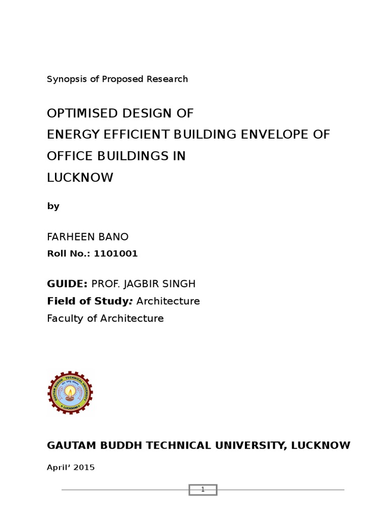 Energy Efficient Building Envelope | PDF | Hvac | Efficient Energy Use