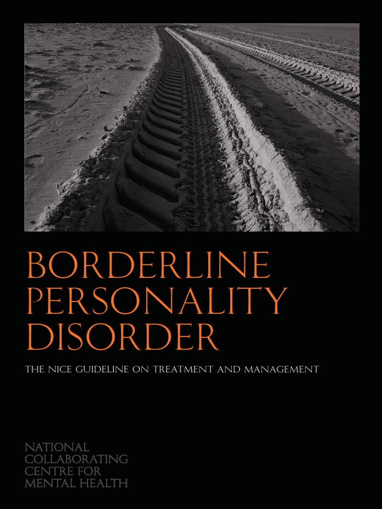 Borderline Personality Disorder - The NICE GuideLine PDF | PDF ...