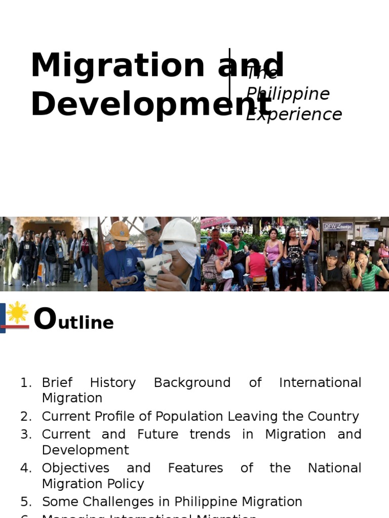 Migration and Development: The Philippine Experience | PDF