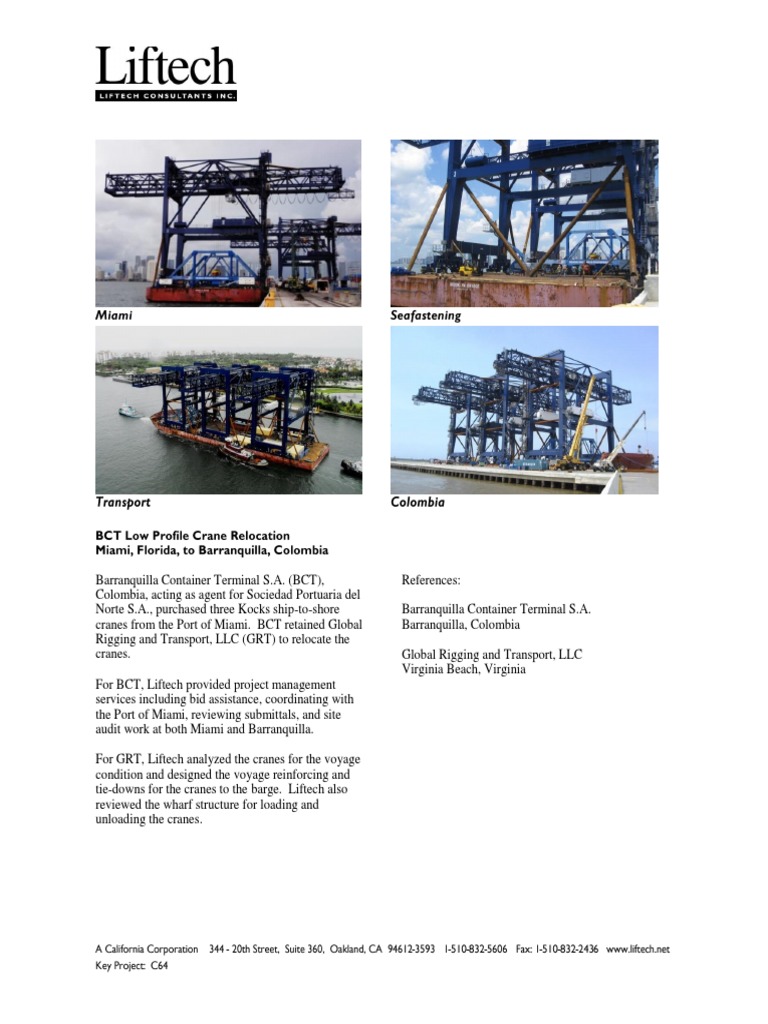 Heavy Lift Projects | PDF | Crane (Machine) | Industries