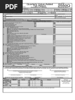 BIR Form No. 2550M | PDF | Taxes | Value Added Tax