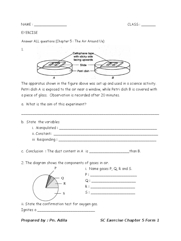 Exercise Chapter 5 Form 1 2016 | PDF | Teaching Methods & Materials ...