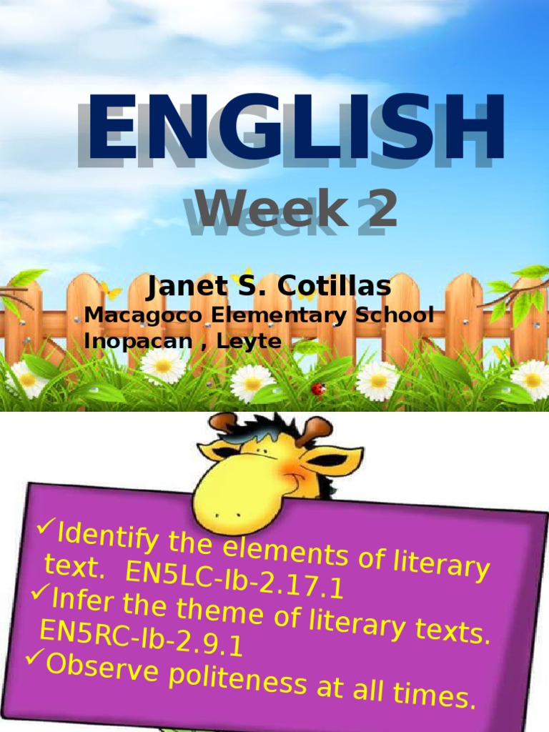 English 5 Week 2 Pdf Perfect Grammar Grammatical Tense