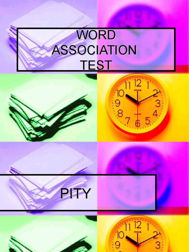 Word Association Test | PDF