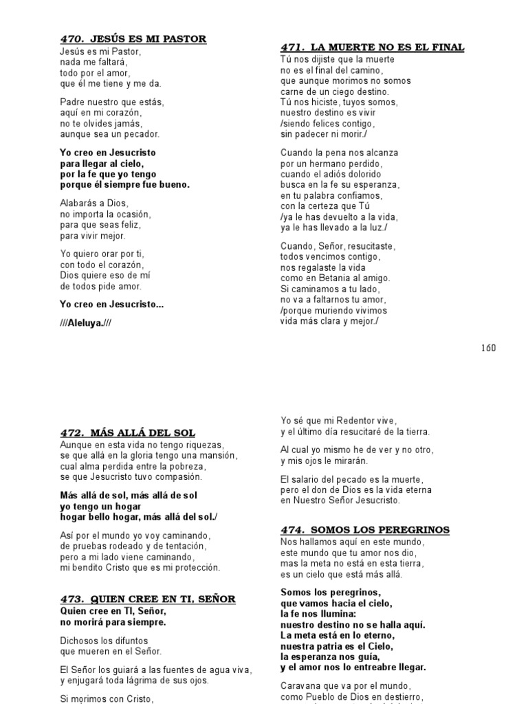 Cantos para Misa de Difuntos | Escatología | Cristo (Título)