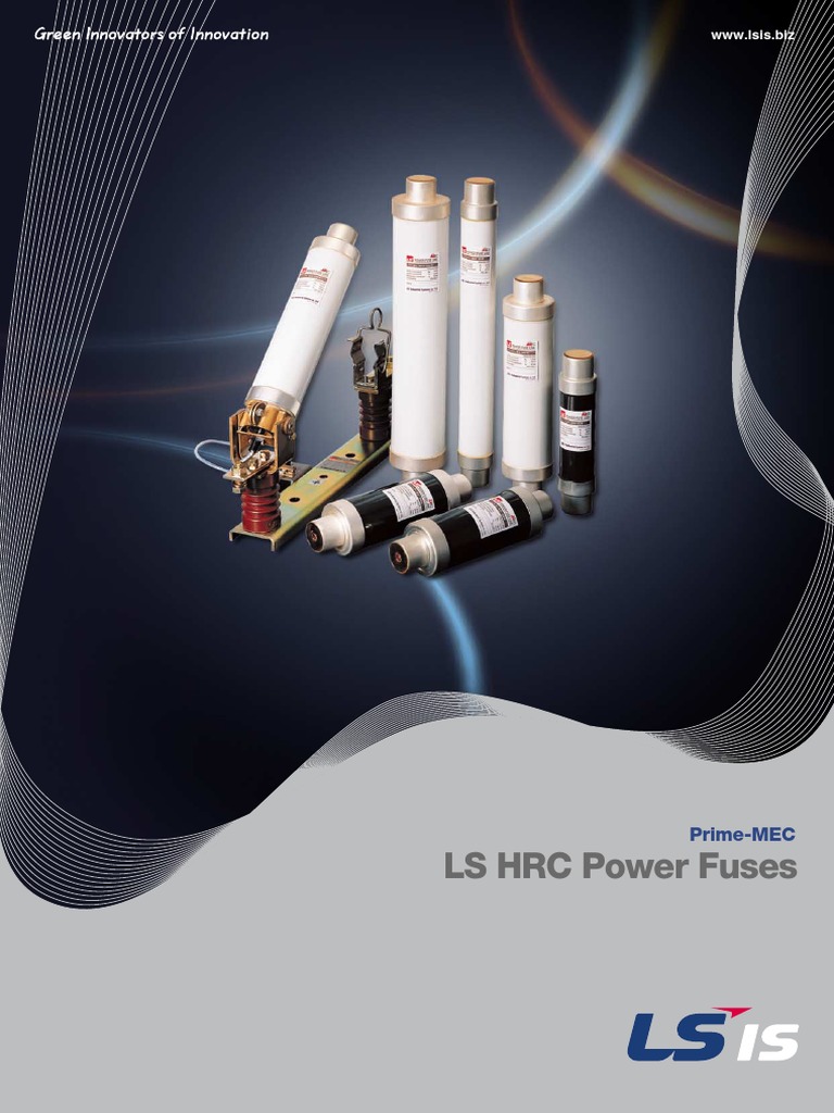 HRC Fuses LSIS | PDF | Fuse (Electrical) | Transformer