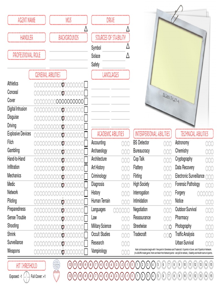 NBA Agent Dossier Blank PDF | PDF