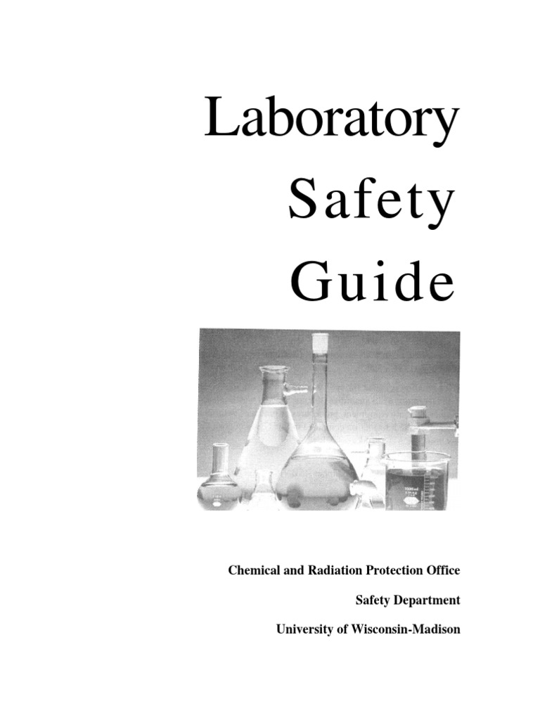 LabSafetyGuide Full | PDF | Properties Of Water | Chemical Reactions