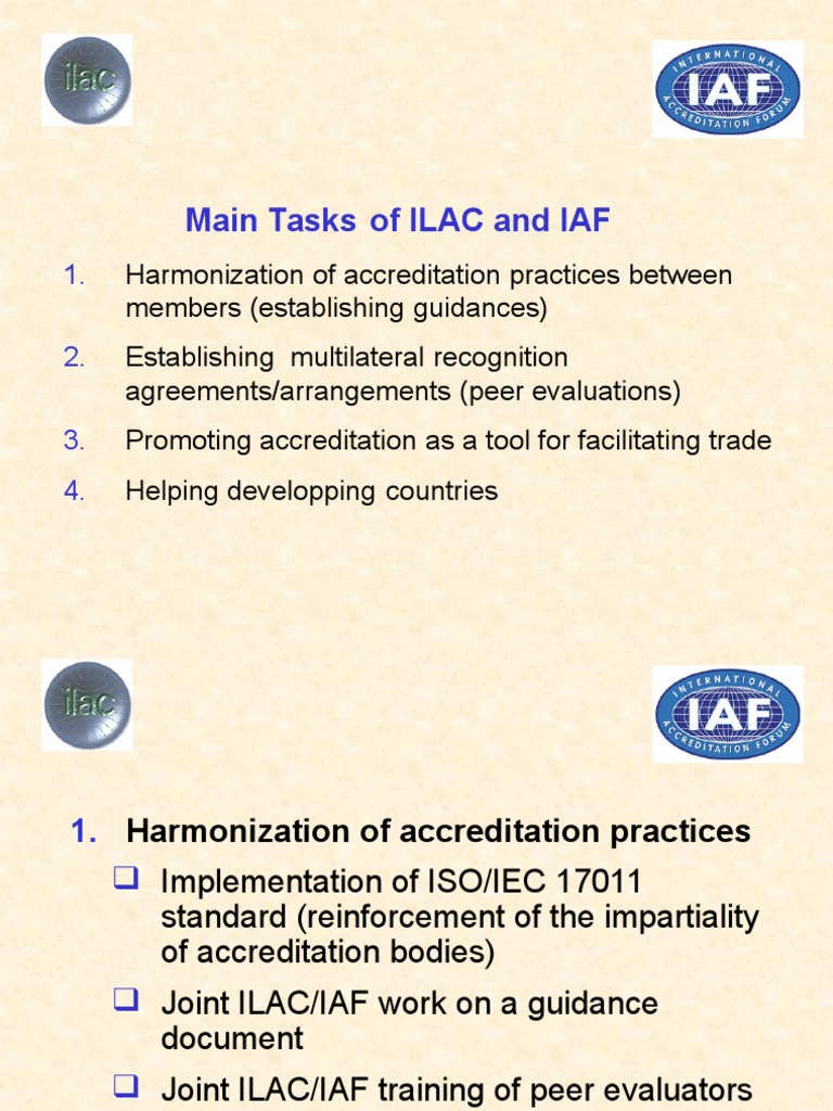 ILAC Membershhip Requirements (Calibration & Testing Lab) | PDF ...