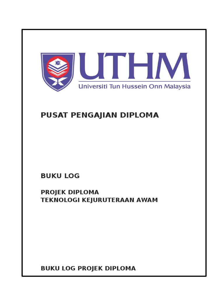 Buku Log Projek Diploma - DAB | PDF