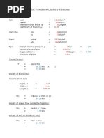 Thrust Block Design and Calculations | PDF | Fluid Dynamics | Force