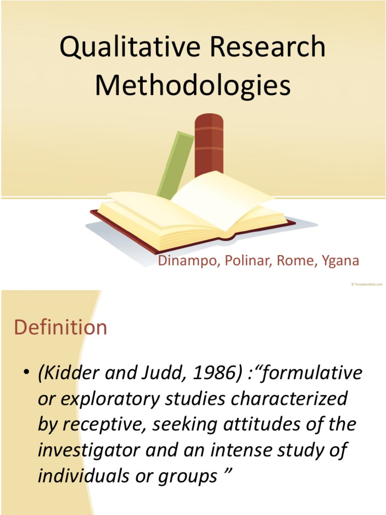Qualitative Research Methodologies PDF | PDF | Qualitative Research ...