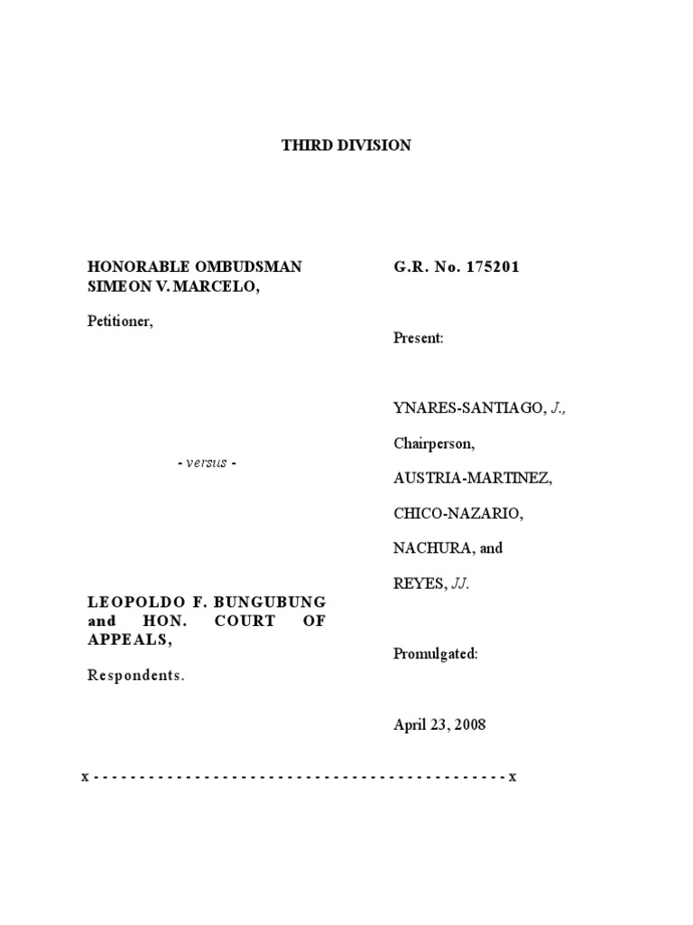 Marcelo V Bungubung | PDF | Burden Of Proof (Law) | Evidence