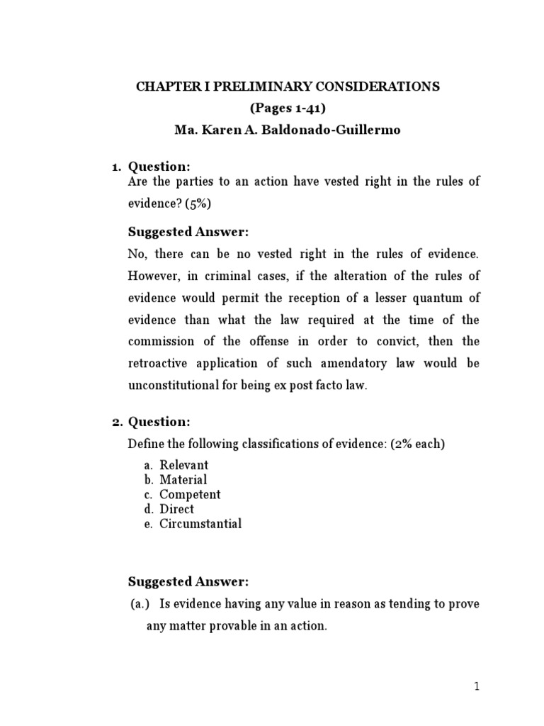 Evidence Reviewer | PDF | Hearsay | Evidence (Law)