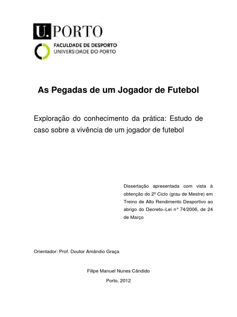 Tese Fcdef | PDF | Teoria | Science