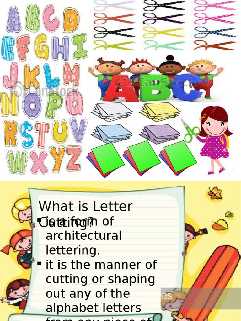 Letter Cutting Design Techniques | PDF | Career & Growth