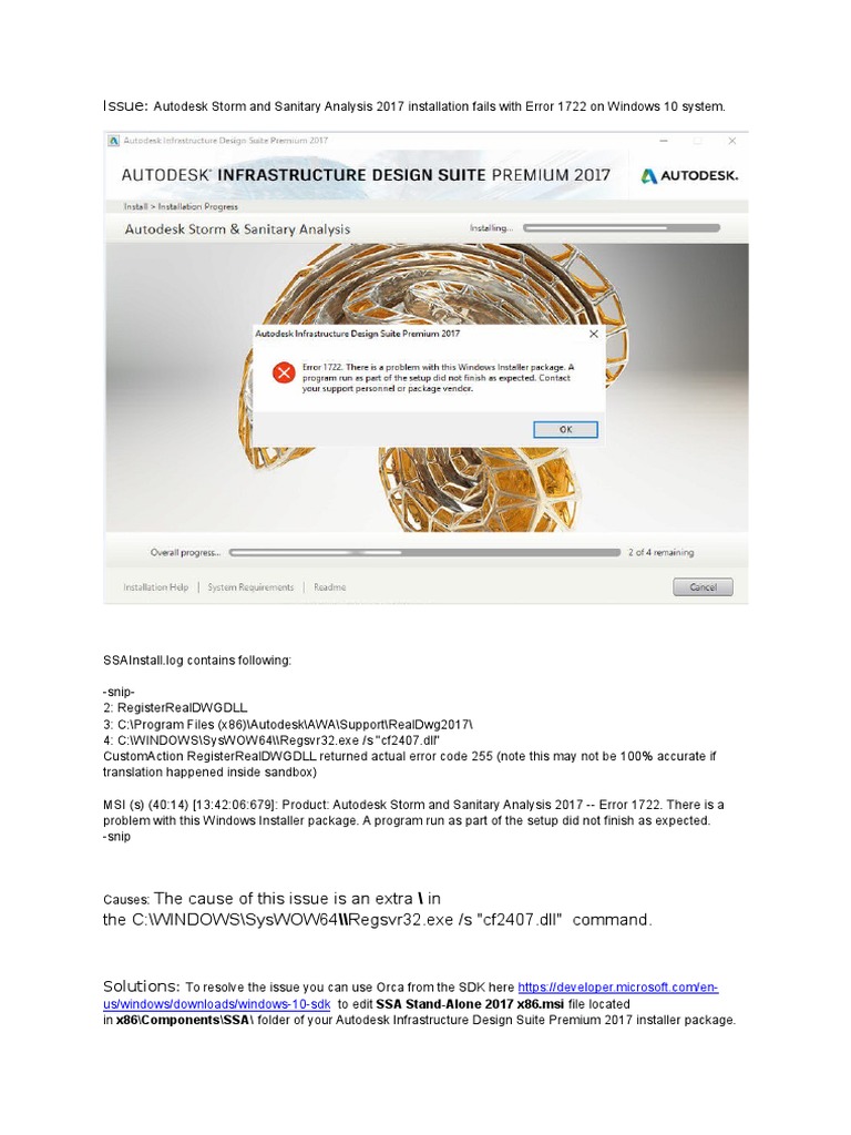 Autodesk SSA 2017 Install Fix | PDF | Art | Computers