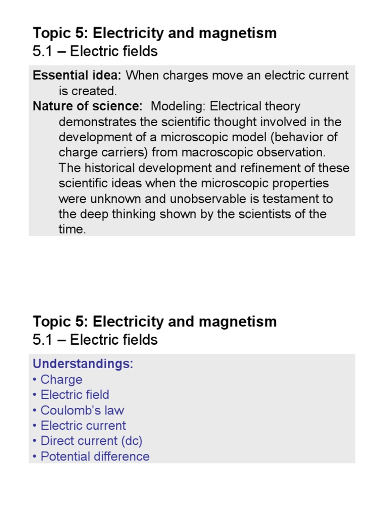 Electric Fields and Charge Dynamics | PDF | Electronvolt | Electric Current