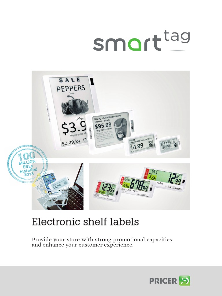 Electronic Shelf Labels for Retail Solutions | PDF | Online Shopping ...