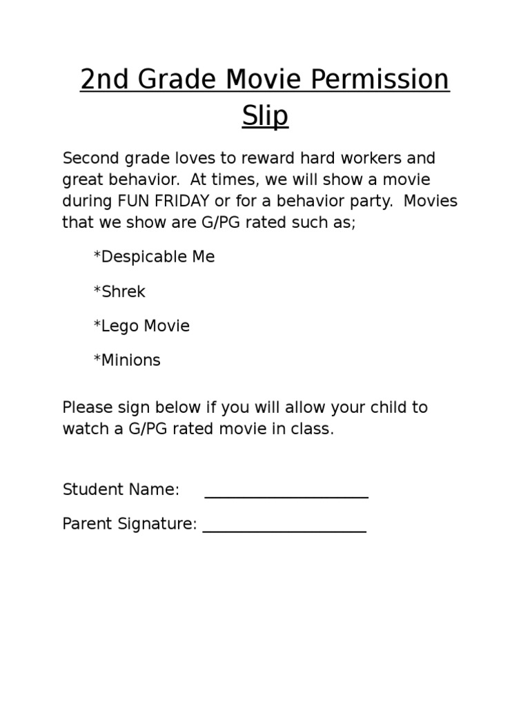 Pgmoviereleaseform | PDF