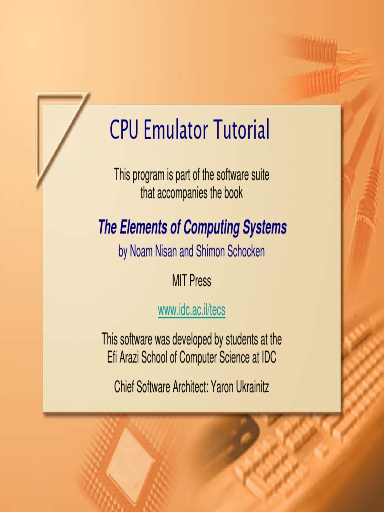 Cpu Emulator PDF | PDF | Emulator | Instruction Set
