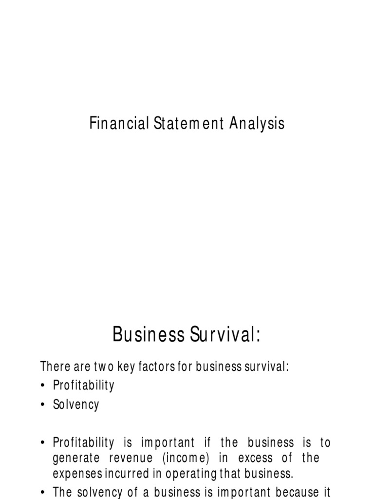 A Comprehensive Guide to Financial Statement Analysis: Understanding ...