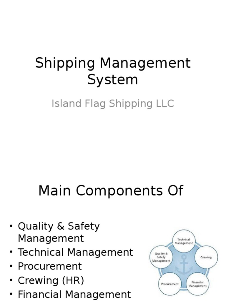 Ship Management System Overview | PDF