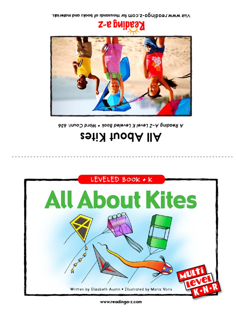 All About Kites Book 3 Orange Group | Kite | Nature