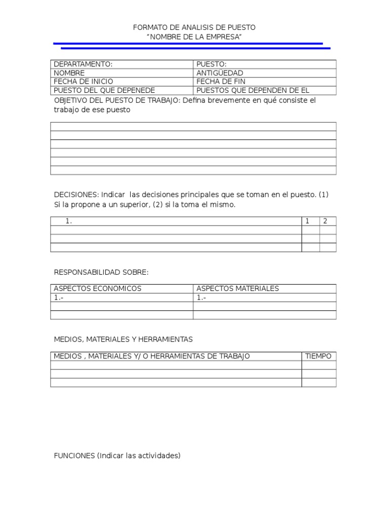 Como Hacer Un Analisis De Puesto Ejemplos Ejemplo Int - vrogue.co Como Hacer Un Analisis De Puesto Ejemplos Ejemplo Int - vrogue.co