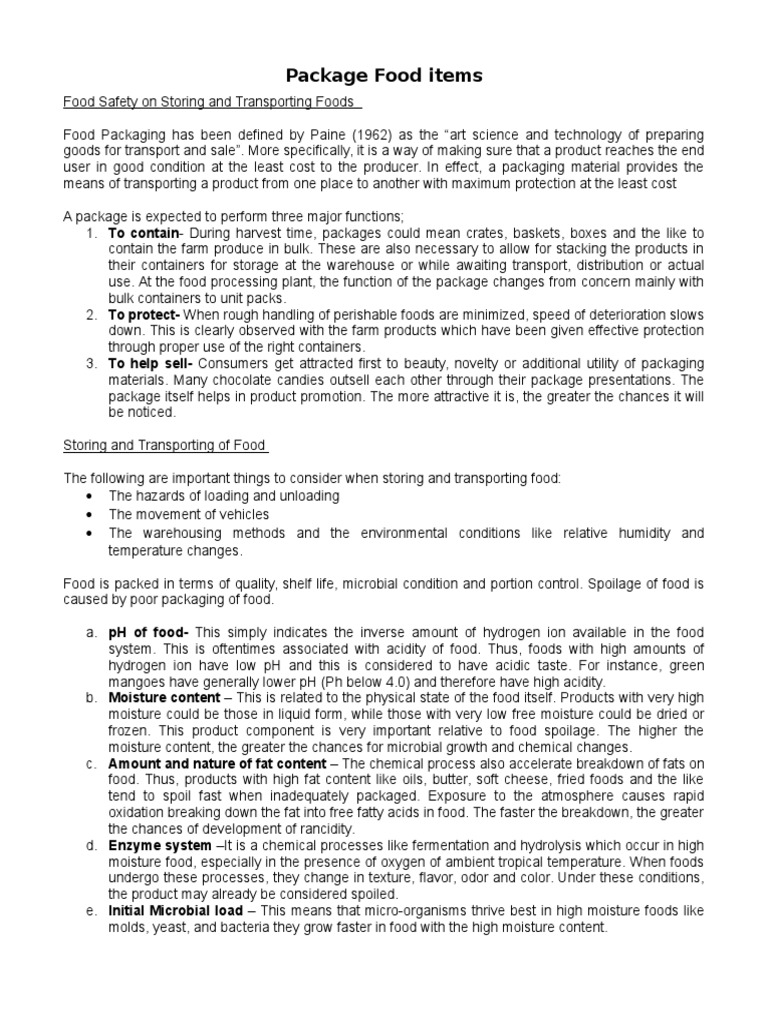 Packaging Part 2 k12 | PDF | Packaging And Labeling | Canning