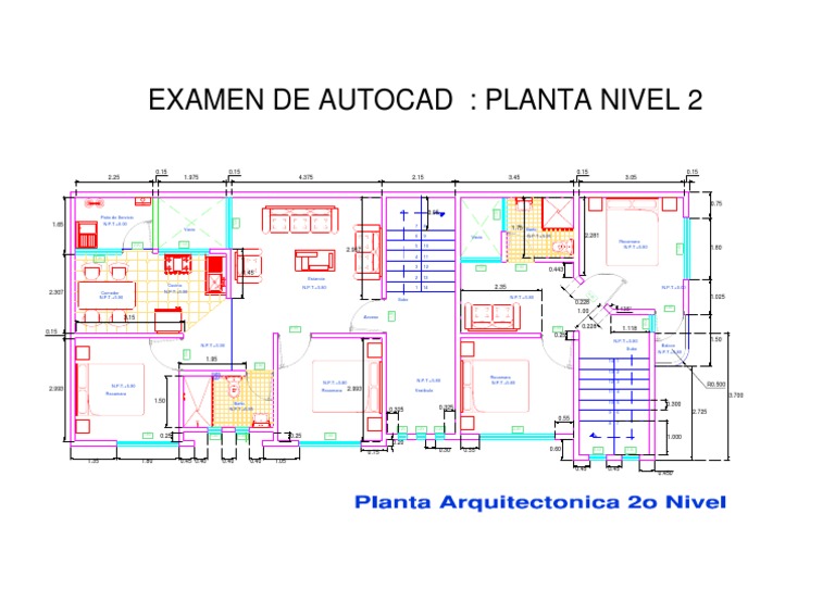 Planos para Desarrollar en Autocad | PDF