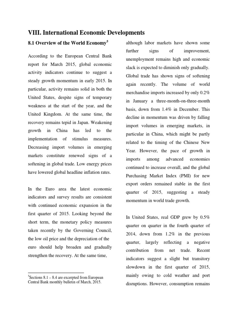 International Economic Development | Download Free PDF | Inflation ...