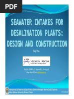 Raw Water Intake Design | PDF | River | Water Supply Network