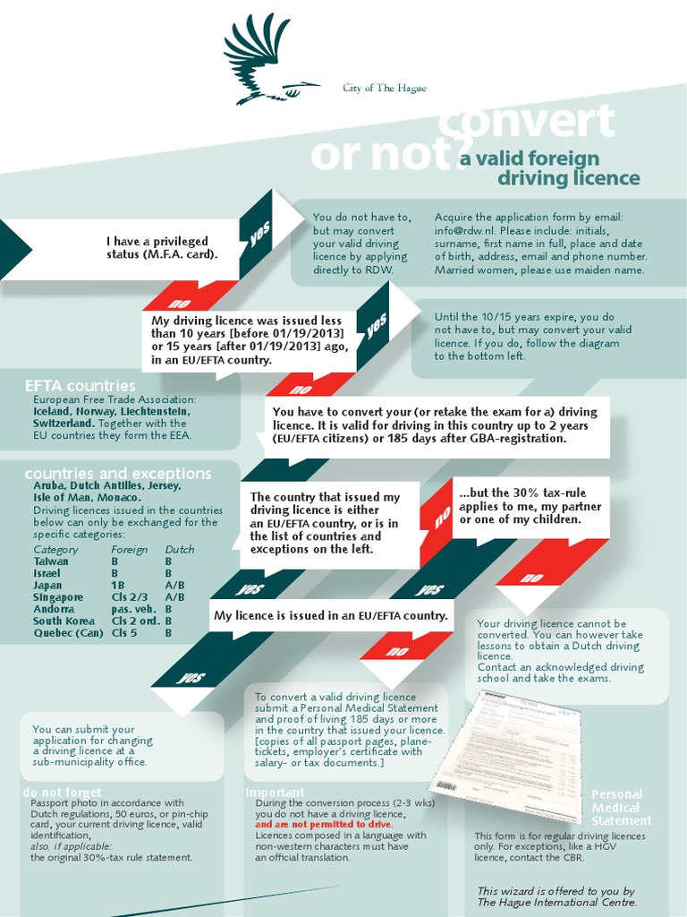 Converting To Dutch Driving Licence | Download Free PDF | Driver's ...